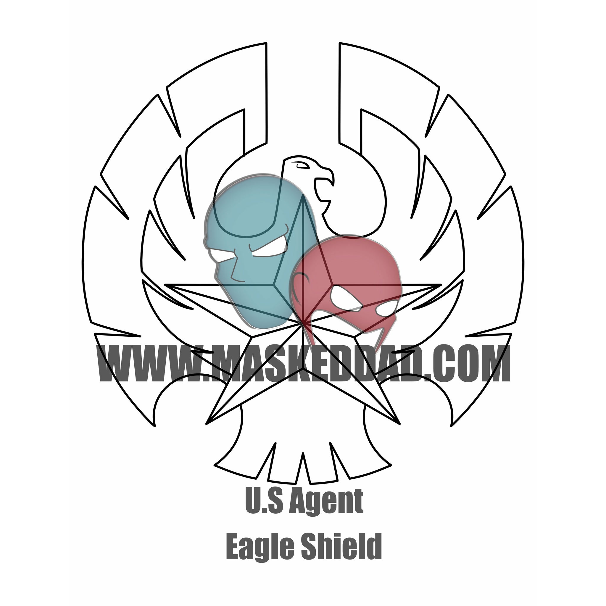 Marvel Shield Eagle Logo SHIELD Avengers Team Eagle Symbol Logo Marvel